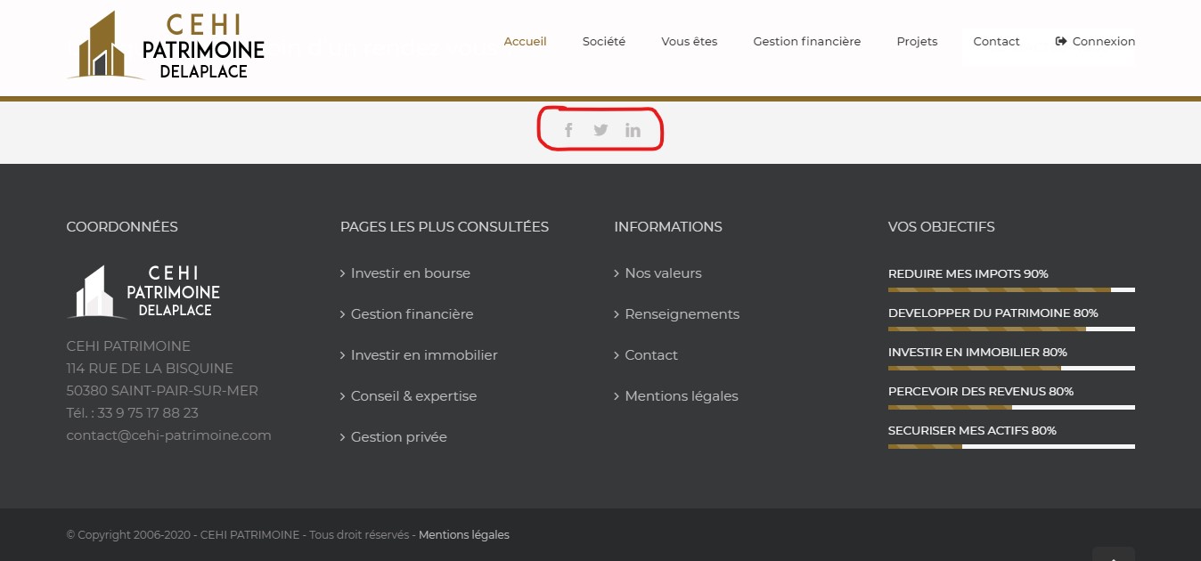 Arnaque n°941 : Cehi-patrimoine.com - Warning Trading