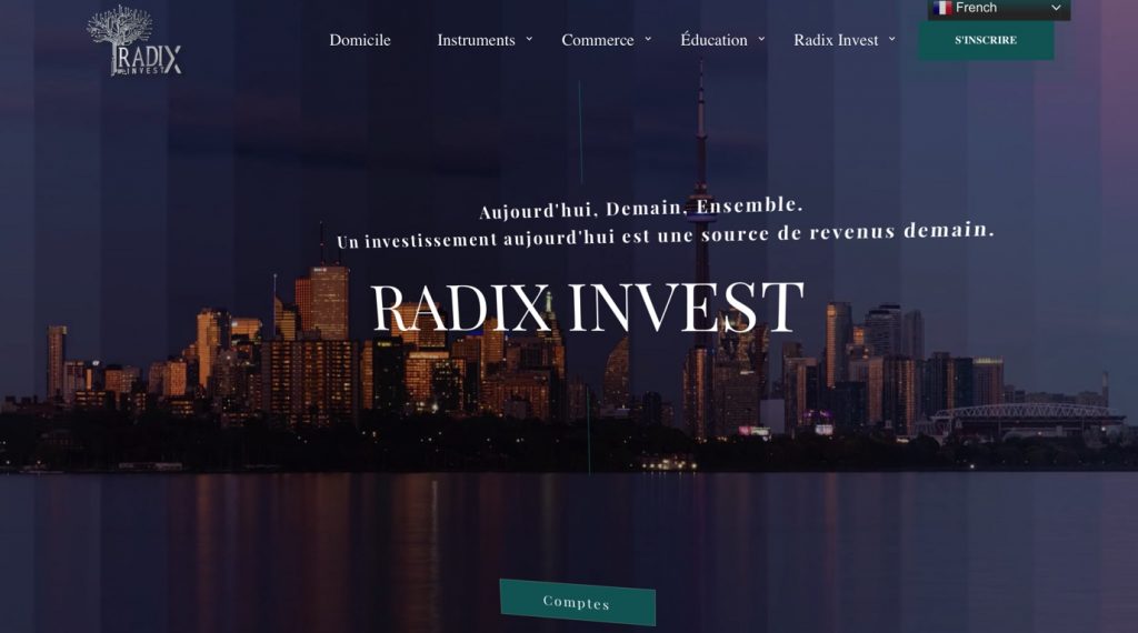 Pourquoi ne devriez-vous pas trader avec la plateforme Radix Invest