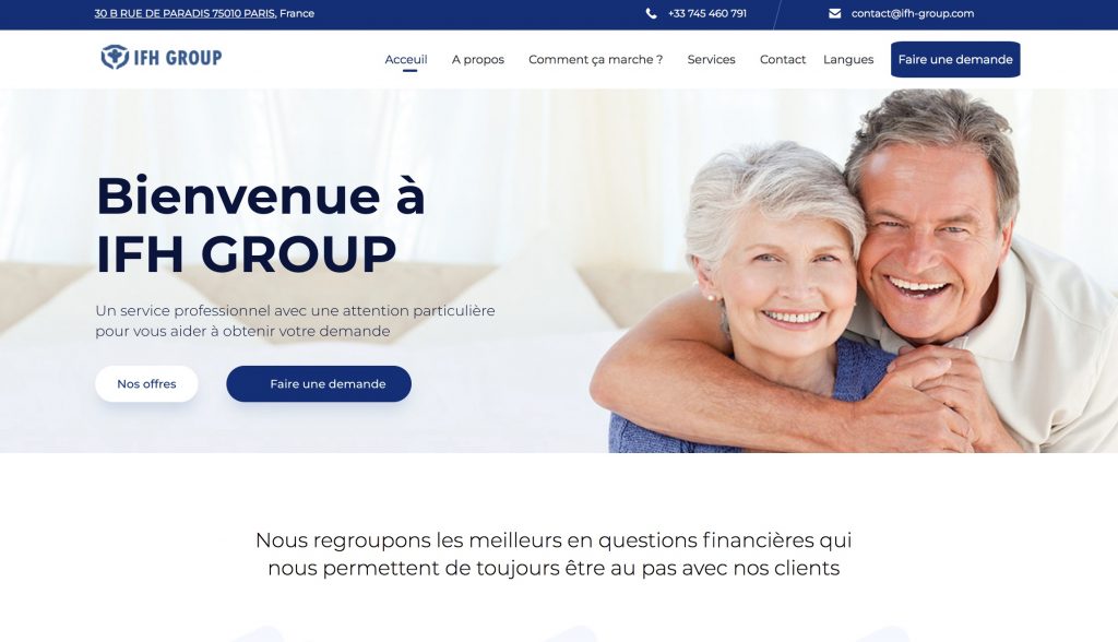 Découvrez notre avis sur ifh-group.com