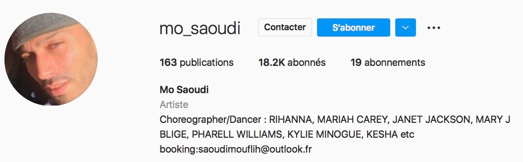 Le danseur et chorégraphe Mo Saoudi incarcéré pour des violences sur ...