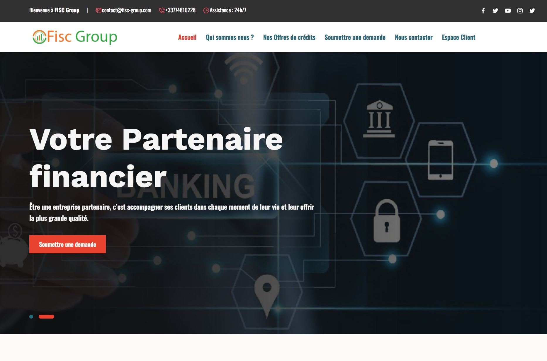 Avis très négatif sur fisc-group.com. Attention arnaque