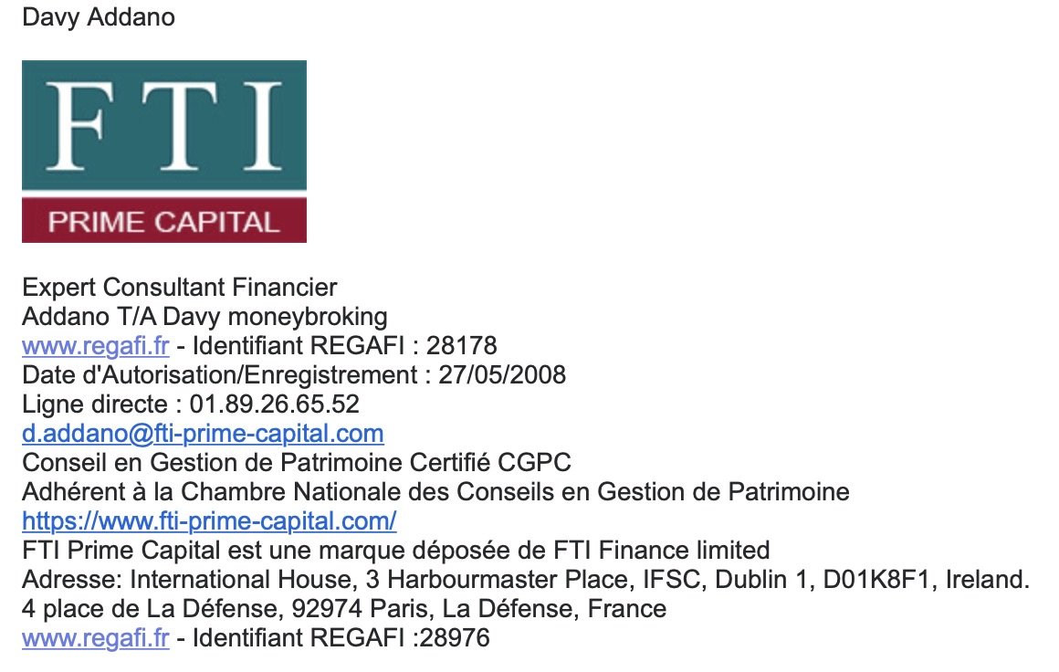 Avis sur fti-prime-capital.com : c'est une arnaque!