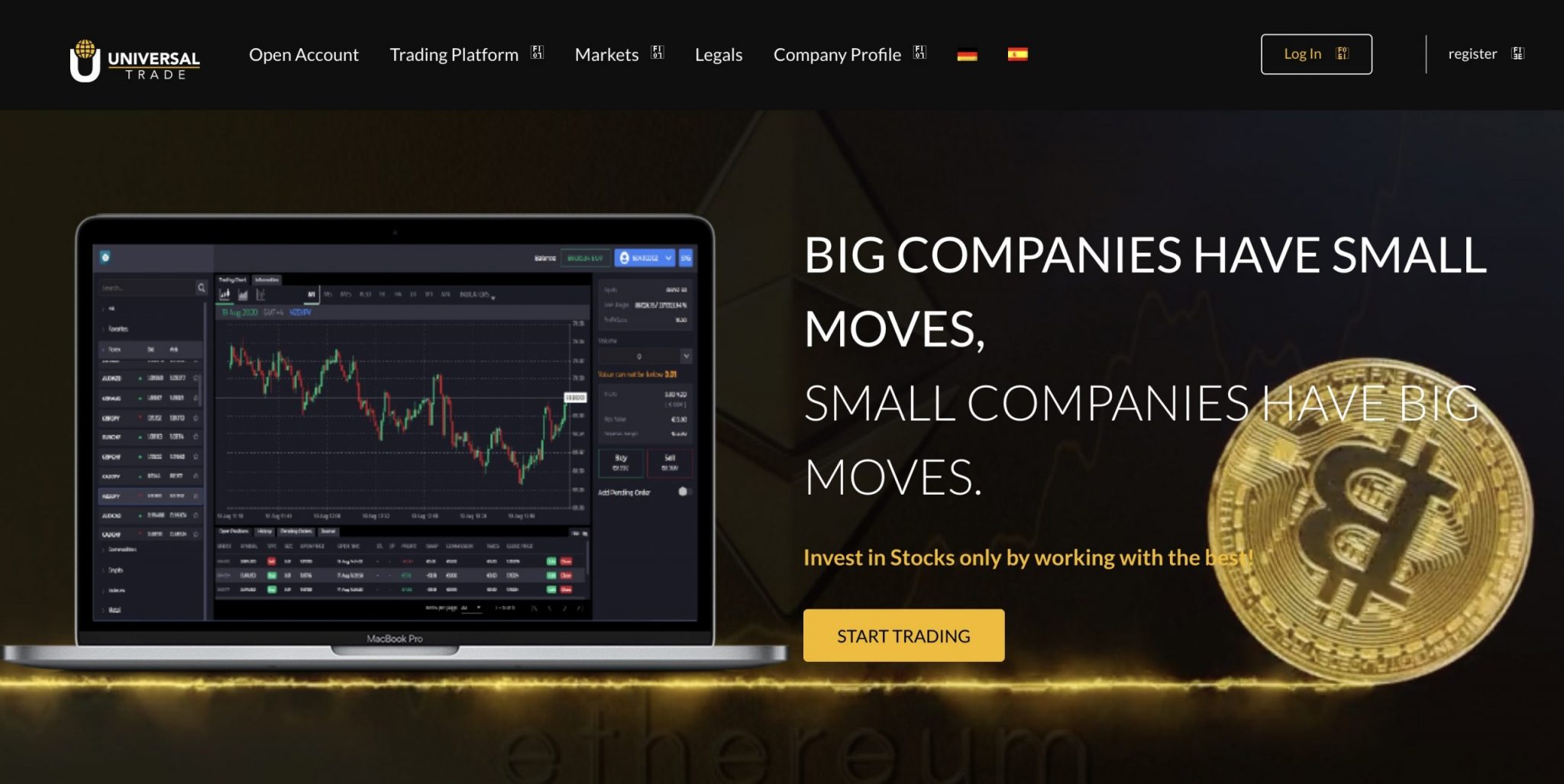 Universaltrade (universaltrade.io) 3 choses à savoir sur cette escroquerie