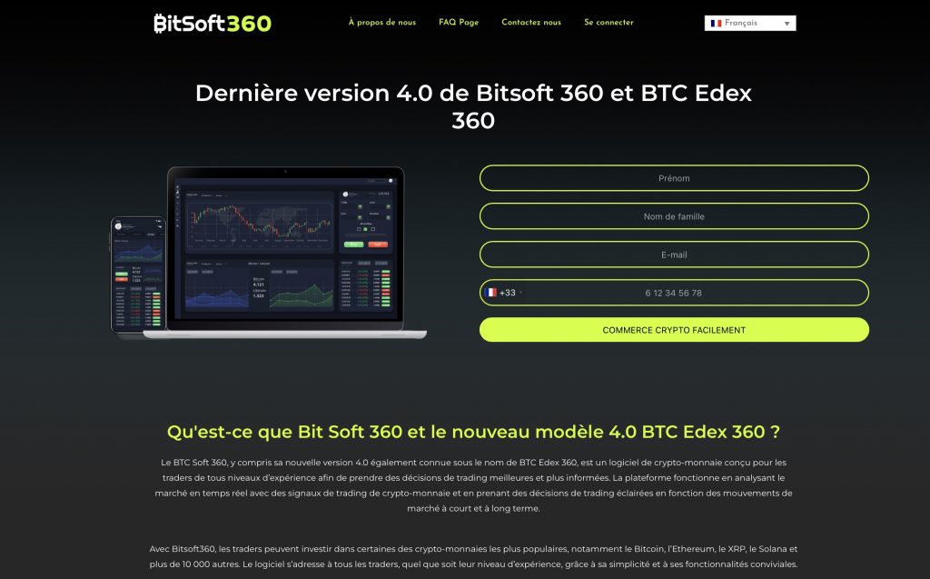 Avis très négatif sur bitsoft360.net. Attention arnaque