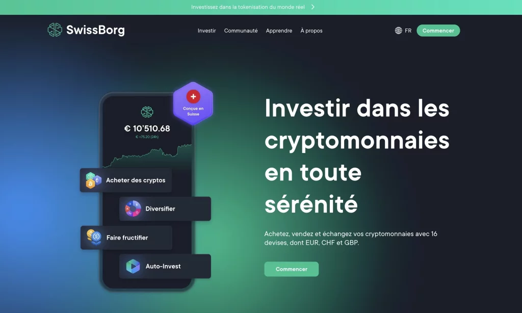 Avis sur Swissborg: appel à avis sur cette plateforme crypto